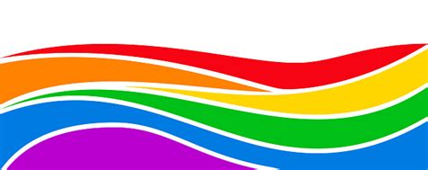 프라이드 웨이브 배경 여러 가지 빛깔의 무지개 Lgbt 플래그 색상 절연 Lgbtq 게이 프라이드 줄무늬 플래그 무지개에 대한