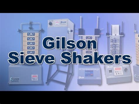 Gilson Sieve Shaker Complete Analysis Of Particle Size