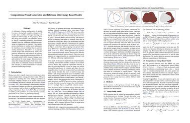 Compositional Visual Generation And Inference With Energy Based Models