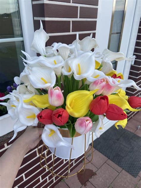 Кали латексні тюльпани — ціна 65 грн у каталозі Штучні квіти Купити товари для дому та побуту за