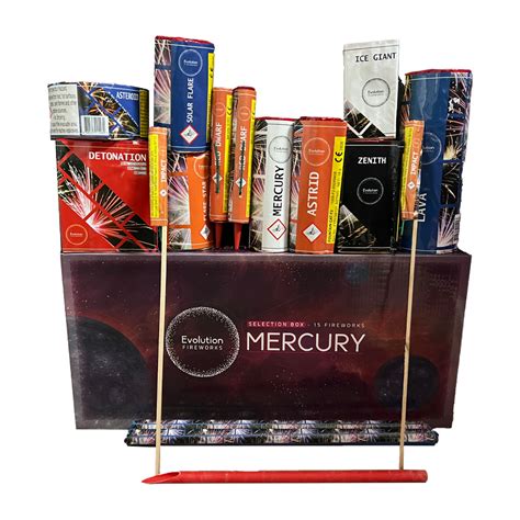 Mercury Selection Box Evolution Fireworks