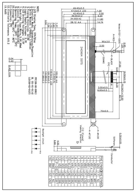 COG Oled Graphic Display Lcd Monochrome Display UC1638 Driver
