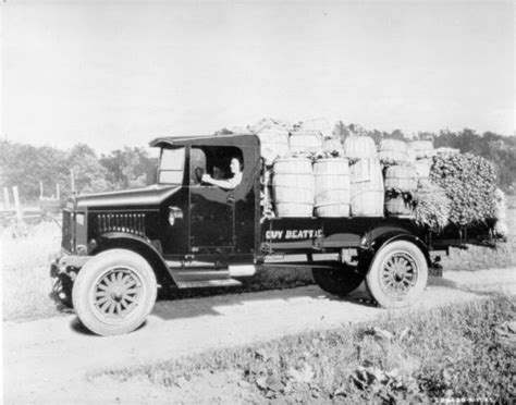 Guy Beattle Truck Photograph Wisconsin Historical Society