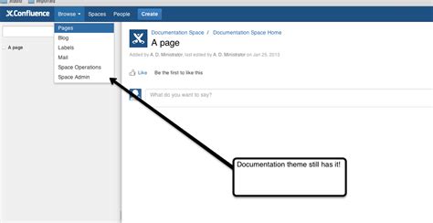 Easy Dropdown Menu Confluence