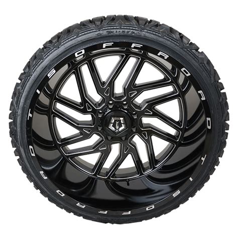 Rimz One Packages In Stock Low Prices Tis 544bm Gloss Black Milled