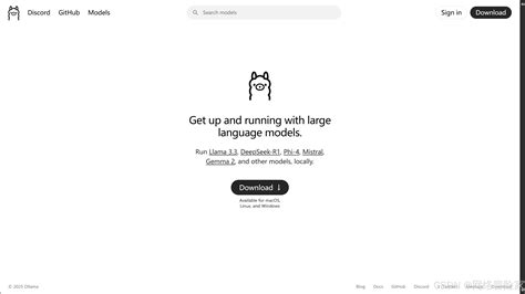 【人工智能】 在本地运行 Deepseek 模型：ollama 安装指南ollama运行deepseek模型 Csdn博客