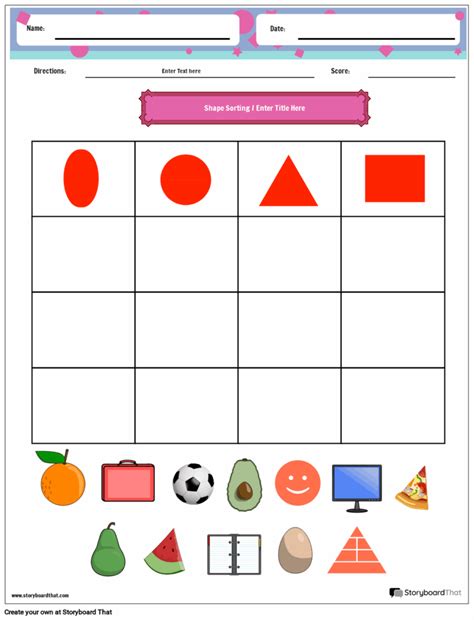 Free Printable Shape Sorting Worksheets Printable Worksheets