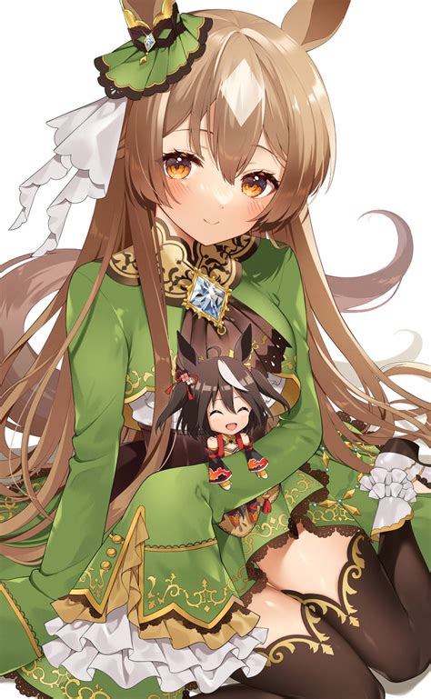 Satono Diamond And Kitasan Black Umamusume Drawn By Nobell Bell No5 Danbooru