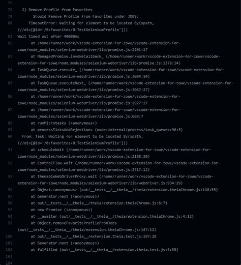 Theia Test Breaking With Theia 1221 · Issue 1665 · Zowezowe Explorer Vscode · Github