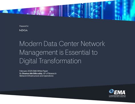 Modern Data Center Network Management Is Essential To Digital Transformation Enterprise