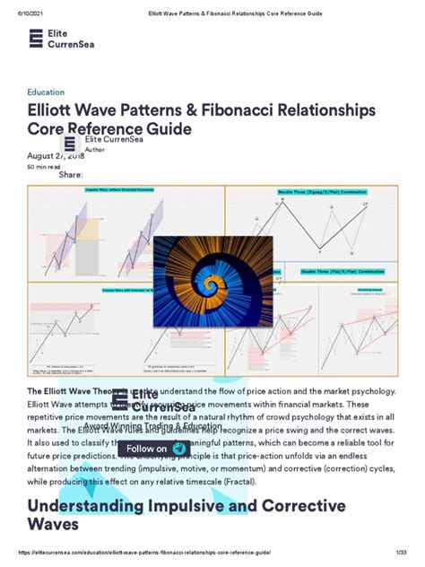 Elliott Wave Patterns And Fibonacci Relationships Core Reference Guide Pdf