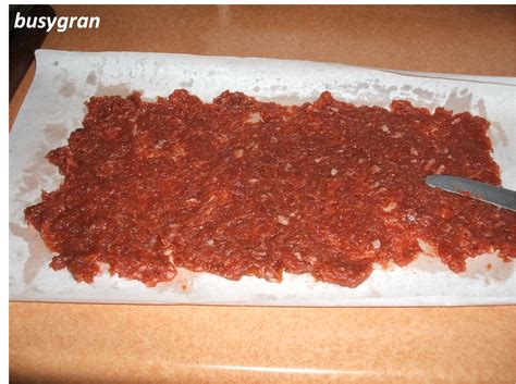 A Busy Grans Kitchen Sweet Meat Or Bak Kwa