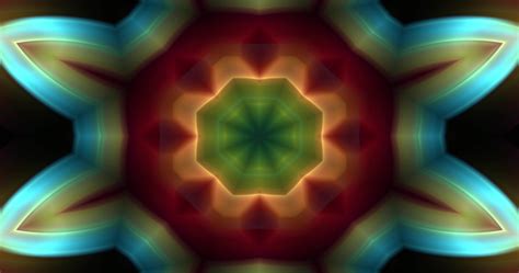Kaleidoscope Animation Abstract Gradient Motion Graphicgeometric Background Moviecolorful