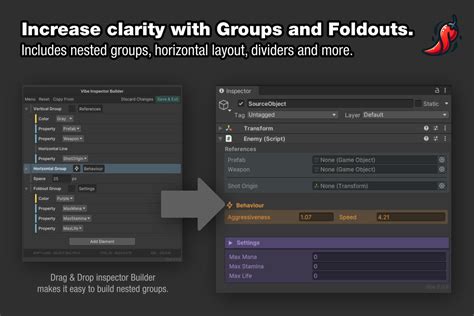 Vibe No Code Custom Inspector Builder And Editor