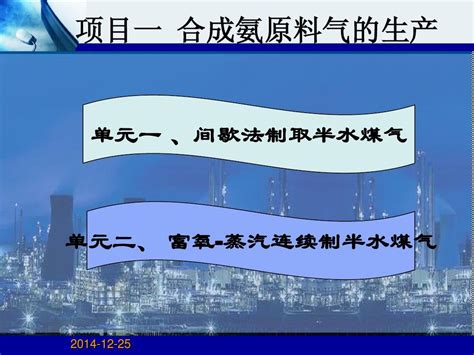 项目一 合成氨原料气的生产1 word文档在线阅读与下载 无忧文档