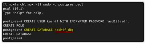 How To Install Postgresql Psql On Arch Linux Linux Genie