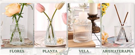 Viopy Juego De 33 Floreros Decorativos Para Mesa Floreros Pequeños De