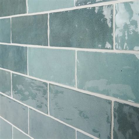 Portmore Aqua 3×8 Glazed Ceramic Subway Wall Tile Artofit