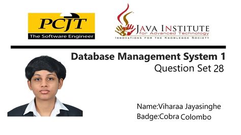 DBMS Task 28 Use MAX SQL Functions And INNER JOIN 1st Year Java