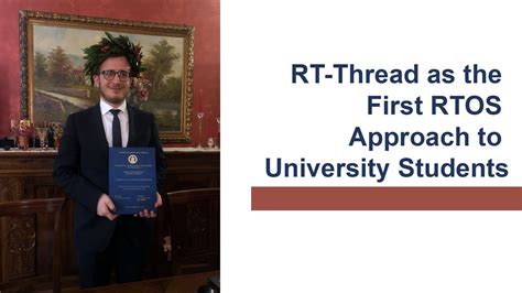 RT Thread As The First RTOS Approach To University Students YouTube