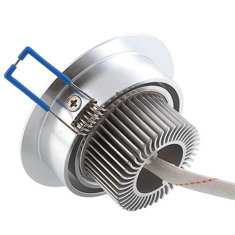 Led Downlight Recessed Type Round 3w Daylight Finish Chrome Numelec