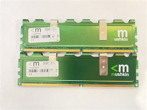 Оперативная память Mushkin Ddr2 4gb Kit 22gb 800mhz Pc3 6400 БУ