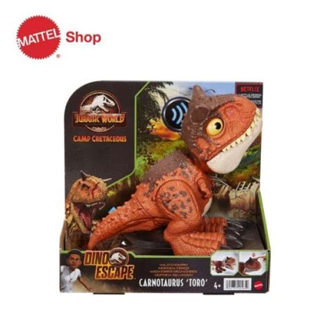 Promo Mattel Jurassic World Dino Escape Wild Chompin Carnotaurus