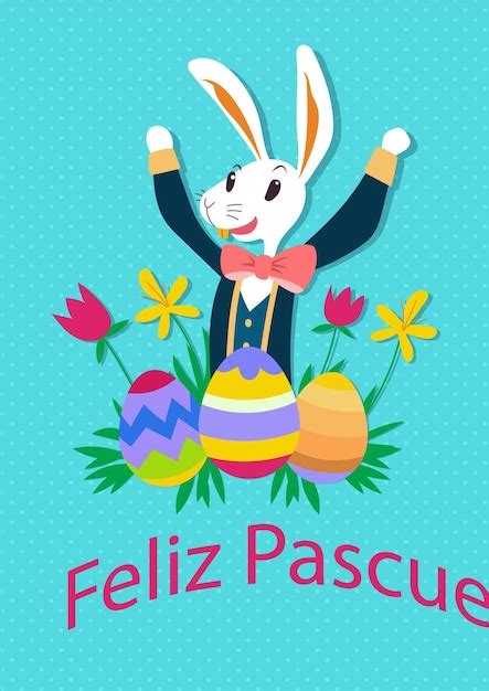 Premium Vector Cute Easter Bunny Wallpaper