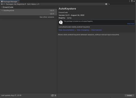 auto keystore