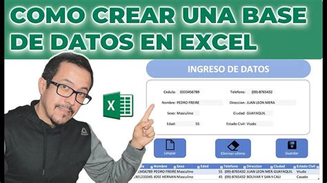 Como Crear Un Formulario De Ingreso De Datos En Excel Con Macros Sin Usar Programación Artofit