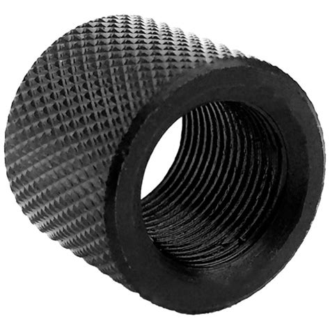 Infinite Product Solutions Pistol Thread Protector Knurled 1 2x28 Rh Black Oxide