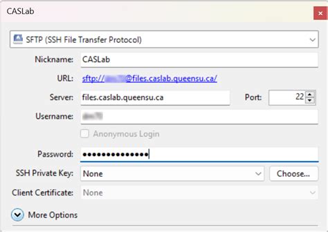 Sftp To Linux Using Cyberduck Windows Mac Tech Help Queens
