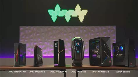 Нові настільні ігрові ПК і материнські плати Msi створені для