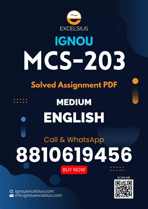 Ignou Bachelor Of Computer Applications Bcanew Ignou Solved Assignments