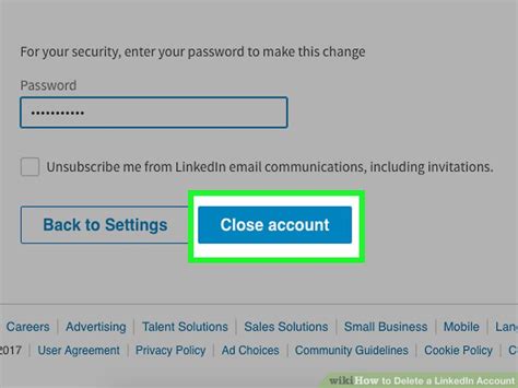 How To Delete A LinkedIn Account WikiHow