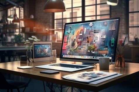 Premium Photo Creative Brainstorming Session With Digital Generative Ai