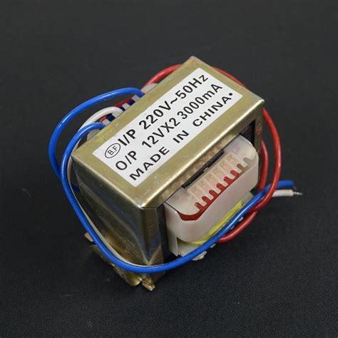 Step Down Transformer 220v To 12v Transformer 12 0 12v 3amp