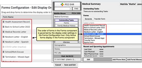 Create And Manage Forms In Pcc Ehr Pcc Learn