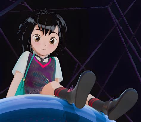 Peni Parker Sitting Cutely By Creativet01 On Deviantart