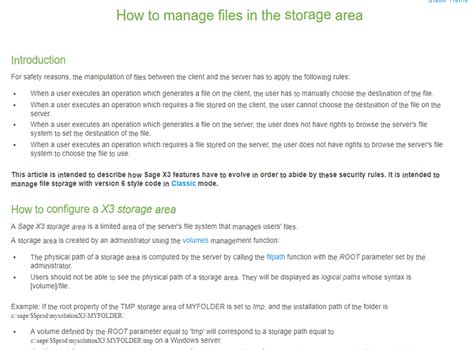 How To Upload A File From The Client Sage X Support Sage X Community Hub