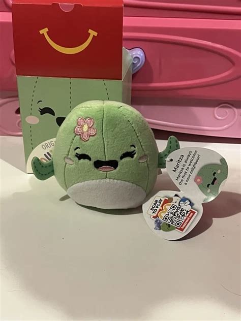 Squishmallows Mcdonalds Happy Meal Toy 35” Maritza The Cactus Bnib £1