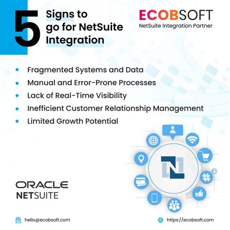 5 Sings To Go For Netsuite Integration Ecobsoft