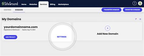 Manage Your Domain Registrants Information Siteground Tutorials