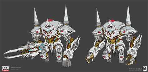 Artstation Doom Eternal Maykr Ideation Emerson Tung Doom Demons Concept Art Doom
