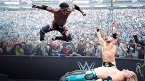 Ishowspeed Crazy Splash On Loganpaulvlogs Wild At Wwe Wrestlemania