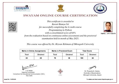 Python Programming Swayamcertificate Womenintech Onlinelearning Careerdevelopment