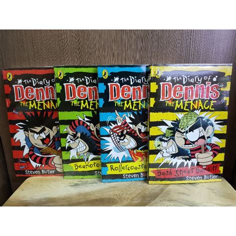 Lb The Diary Of Dennis The Menace Book Set 1 To 4 By Steven Butler