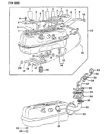 Fuel Tank 1988 Dodge Ram 50
