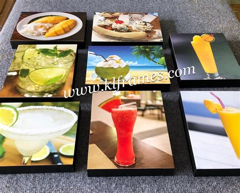 จัดเลย ถ้าหากท่านใดต้องการสั่งทำ 👉 ภาพใช้งานแต่งร้าน สวยๆ 💁 กรอบลอยลามิเนต 8 10 นิ้ว รวมอัดภาพ