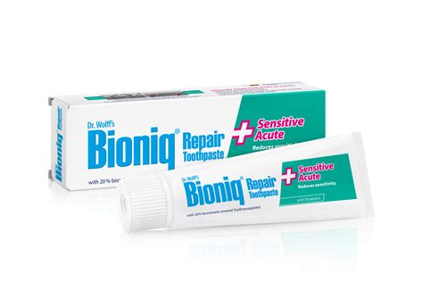 Bioniq® Repair Toothpaste Sensitive Acute Reduces Sensitivity To Pain